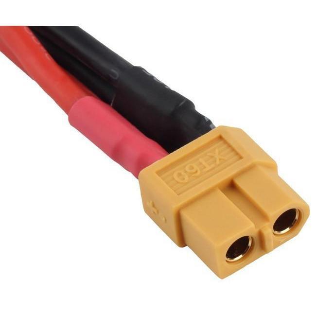 XT60U Female Male Pigtail Plug 16AWG 12AWG 10cm With Wire