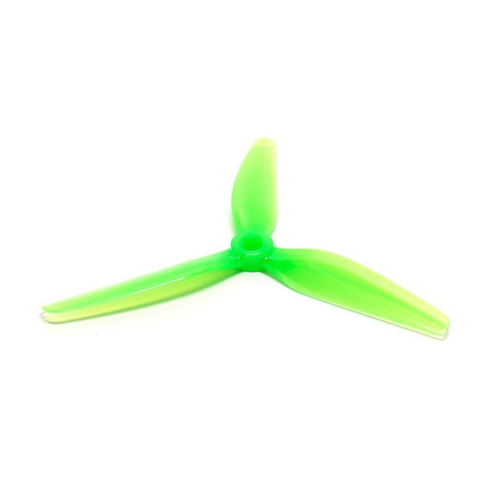 HQ Prop Ethix S4 Lemon Lime 5x3.7x3 5 Inch 3 Blade Propeller (Set Of 4